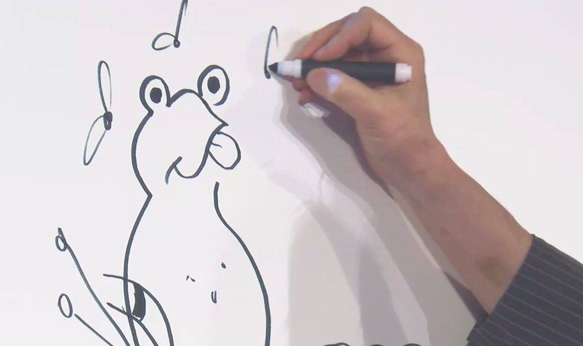 Cartooning with Bruce Blitz - Wonderama