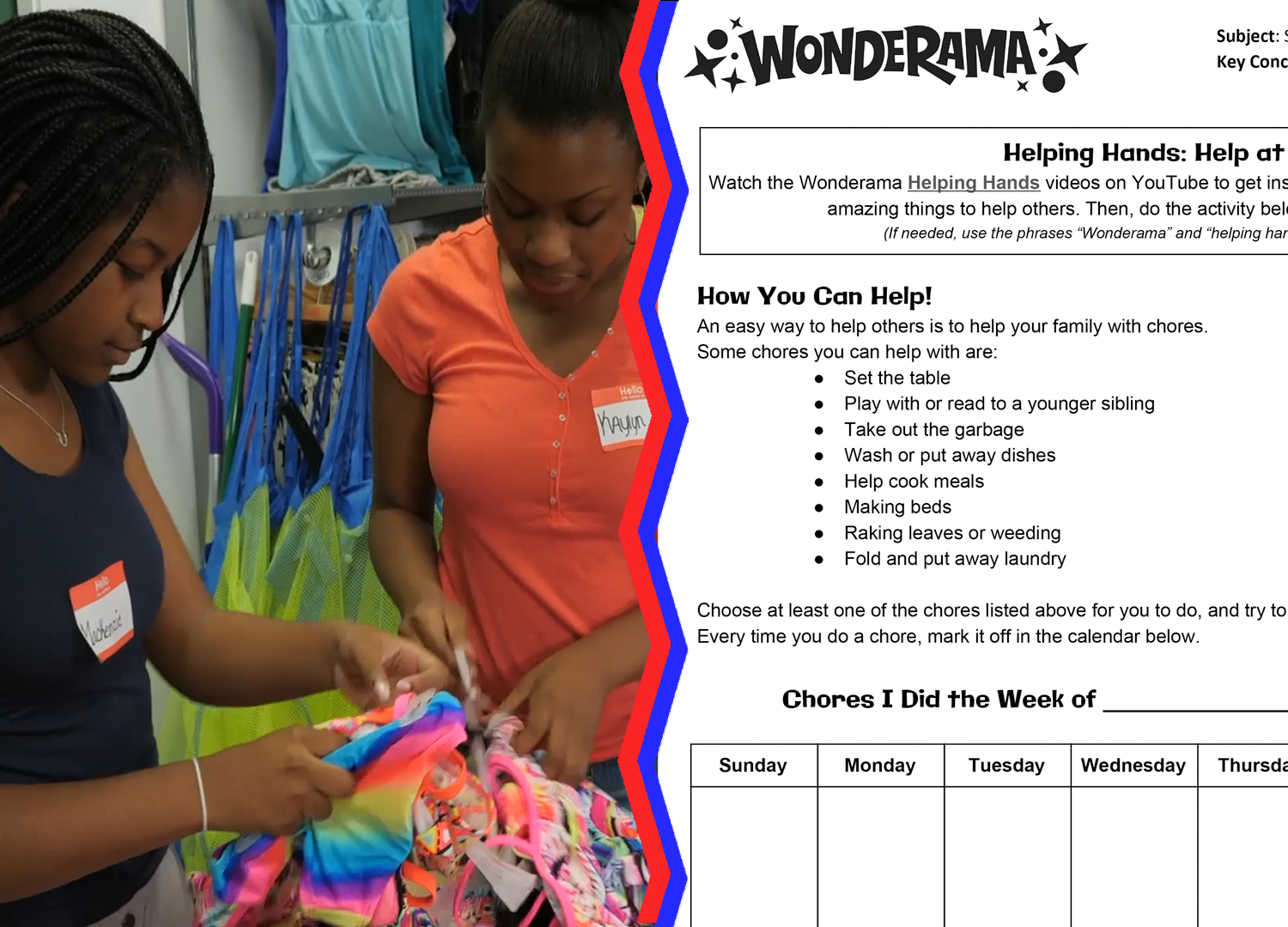Help at Home! - Wonderama